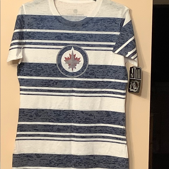 NHL | Tops | Nhl Winnipeg Jets Womens Shirt L | Poshmark